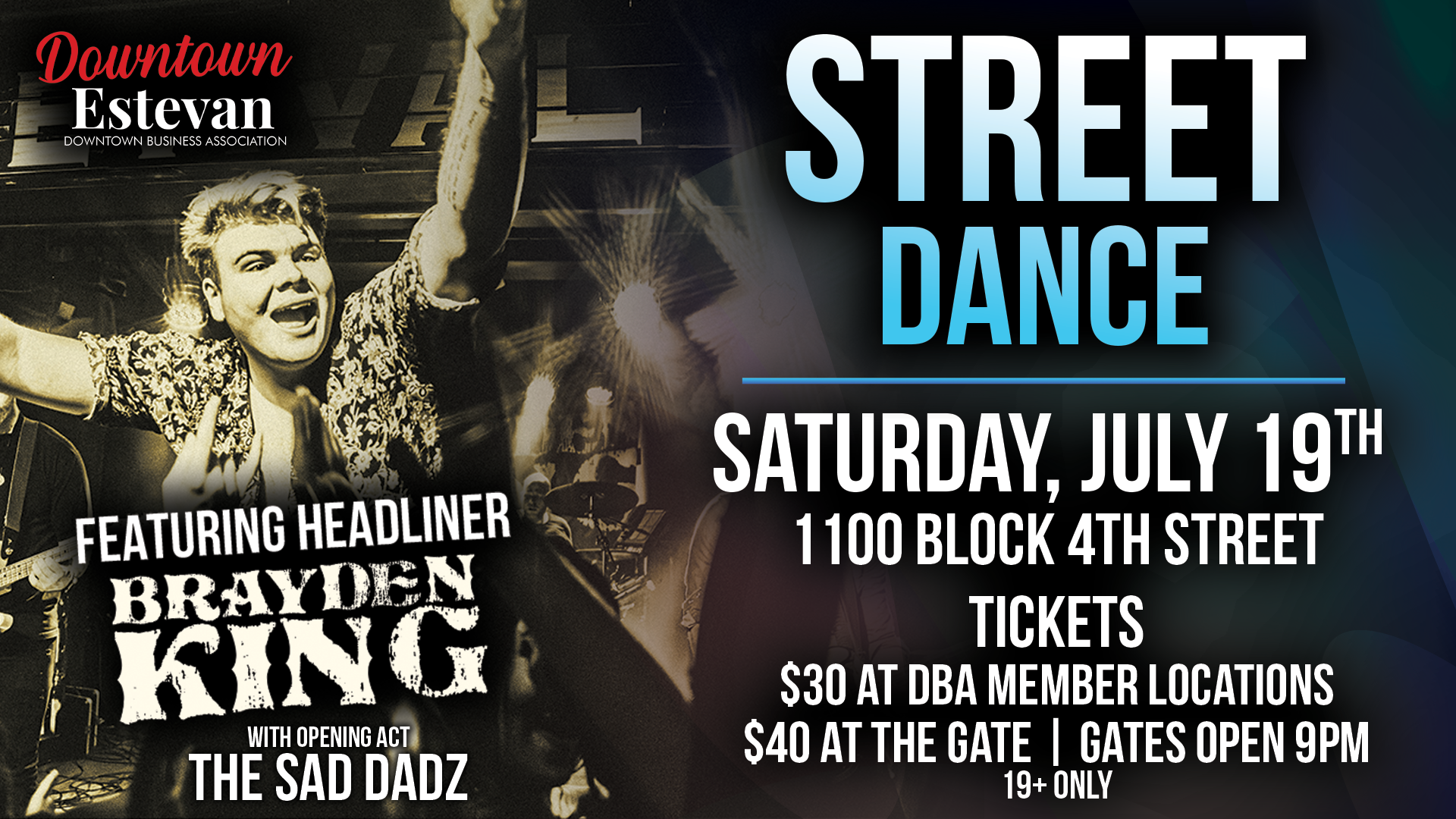 Get ready for the BIGGEST PARTY in Estevan - Street Dance 2025 is back! - DiscoverEstevan.com ...